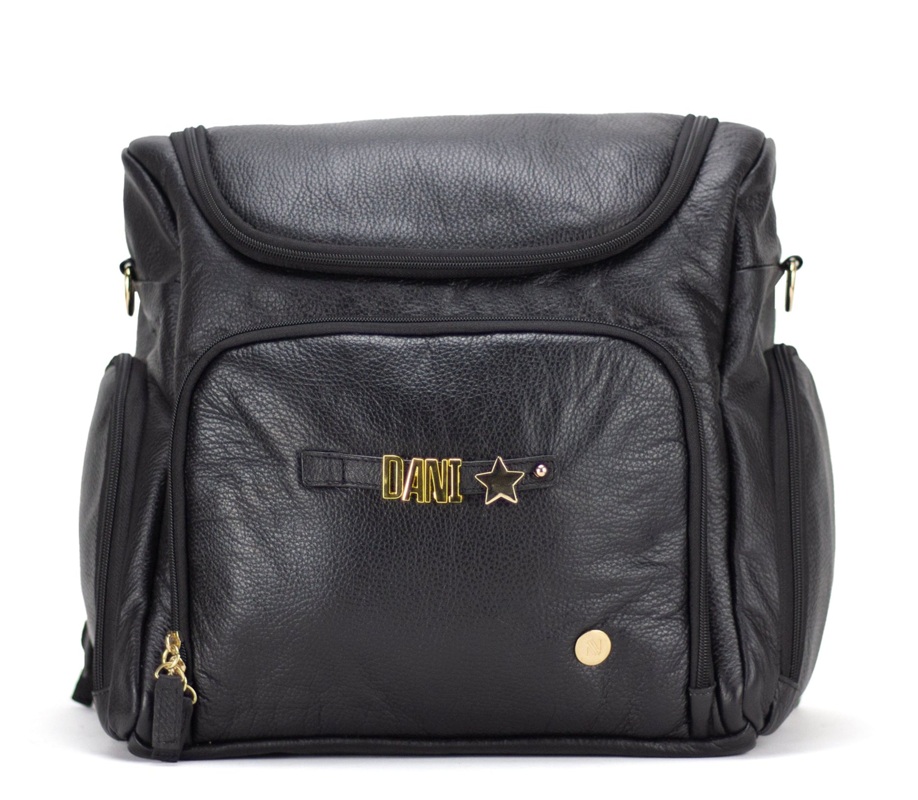 BACKPACK LETTERS NEGRO